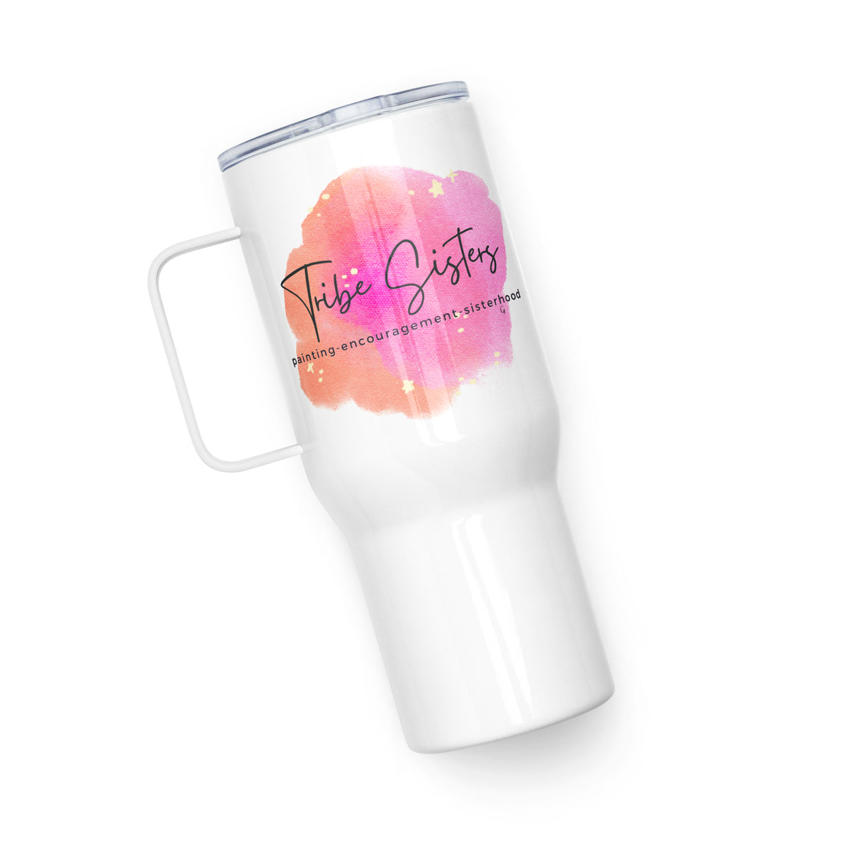 Tribe Sister Travel mug with a handle – The Social Easel